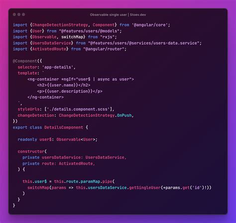 How I Work With Observables In Angular