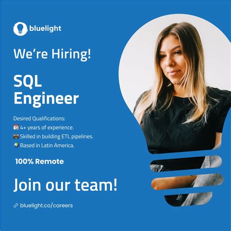 Bluelight Consulting Devops And Software Development On Linkedin Sqlengineer Sql Wearehiring