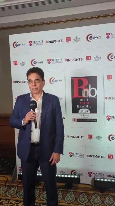 Et Edge On Linkedin Presenting Purushottam Kaushik Head World