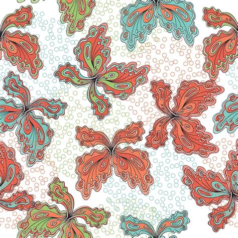 화려한 나비와 배경입니다 당신의 디자인을 위한 고품질 프리미엄 벡터