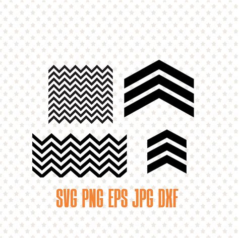 Art Collectibles Clip Art Zig Zag Svg Png Pdf Eps Vector Background Stencil Silhouette Cut