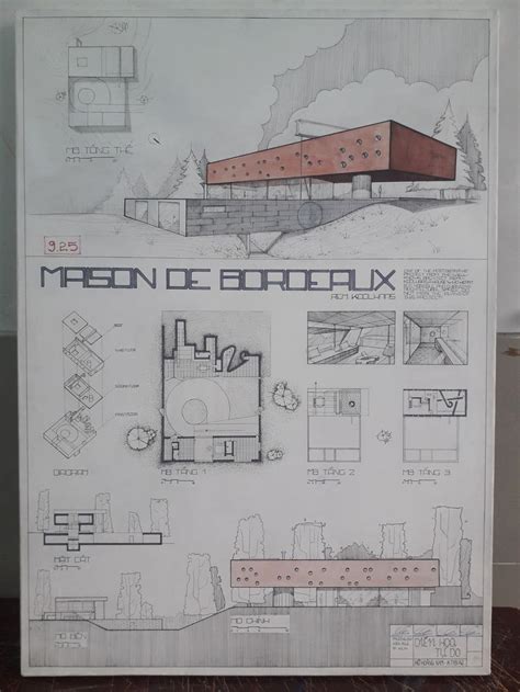 Đồ án cơ sở Architecture program Layout architecture Architecture presentation