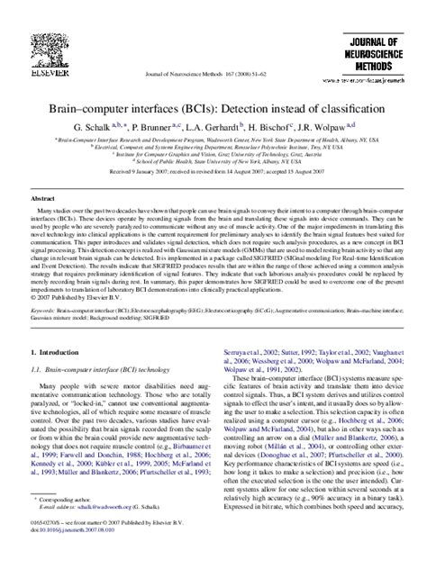 pdf brain computer interfaces bcis detection instead of classification