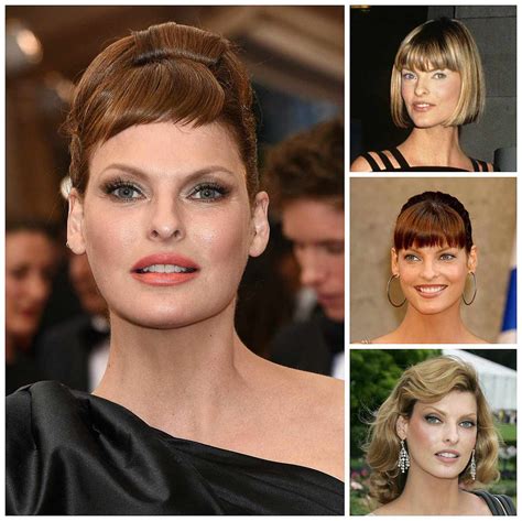 Linda Evangelista Hairstyles Her Hair Over The Years