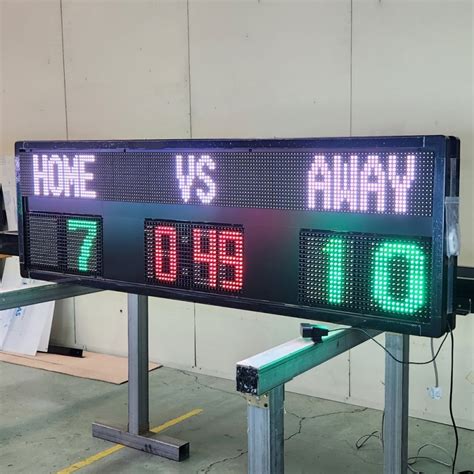 축구 풋살장 스코어보드 Sco T 스코어보드