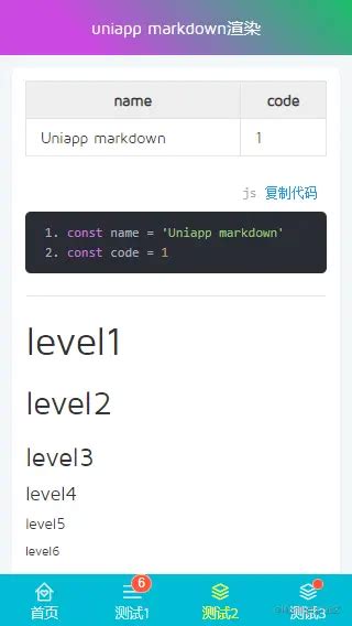 Uni Markdown基于uniapp渲染markdown语法代码高亮效果uni Markdown一款基于uni A 掘金