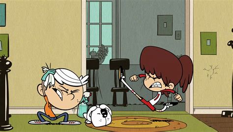 Image S1e11a Lynn Kicks A Ball In Angerpng The Loud House