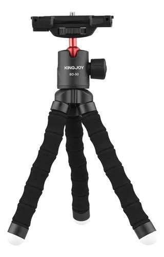 Zj Kingjoy Kt 500 Bd 50 Mini Trípode De Pulpo Flexible Mercadolibre