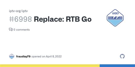 Replace Rtb Go · Issue 6998 · Iptv Orgiptv · Github