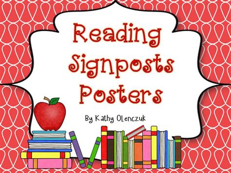 34 Best Reading Signposts Images On Pinterest Teaching Ideas Traffic Sign And Classroom Ideas