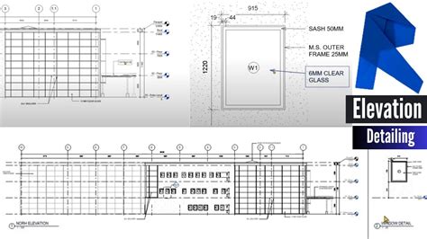Complete Elevation Details In Revit BIM Details Of Elevation Tuturial YouTube