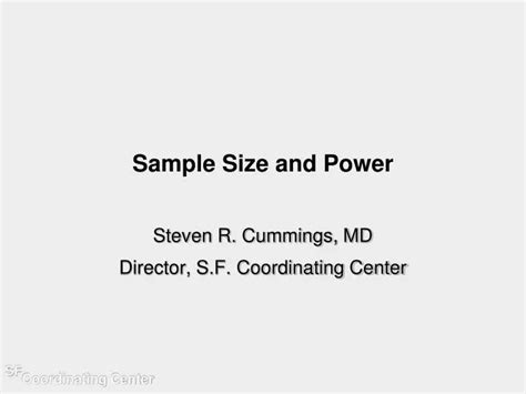 PPT Sample Size And Power PowerPoint Presentation Free Download ID