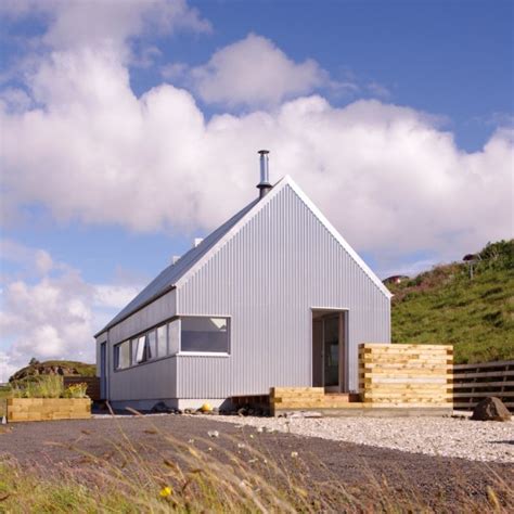 The Tinhouse By Rural Design Is A Self Built Home On A Scottish Isle