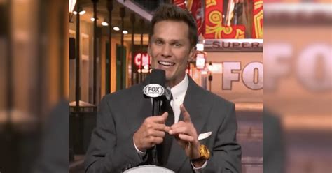 Tom Brady Dons 740000 Watch For First Super Bowl Broadcasting Gig
