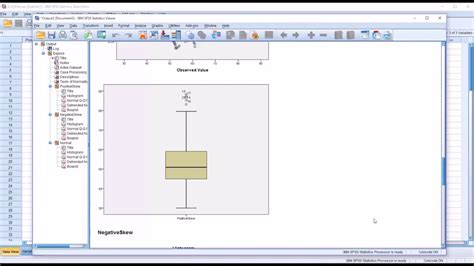 Creating And Interpreting Normal Q Q Plots In Spss Youtube