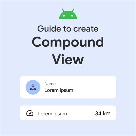 Creating Compound Views In Android By Akshay Nighot Medium