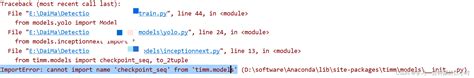 Modulenotfounderror No Module Named ‘timmmodelslayershelpers‘modulenotfounderror No Module