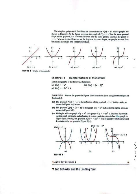 SOLUTION Polynomial Functions And Their Graphs Studypool