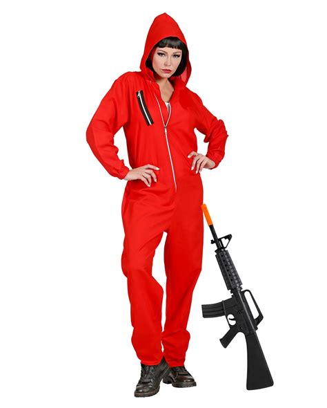 Bank Robber Costume Overall Unisex Order Online Horror