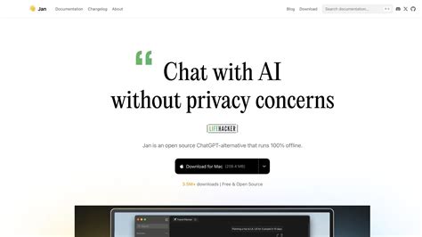 Jan Ai 免费开源的本地化ai聊天助手客户端 攻壳智能体
