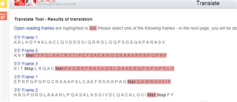DNA序列翻译氨基酸在线软件 360新知