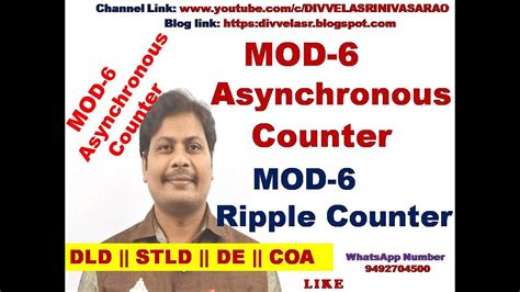 Mod 6 Asynchronous Counter Mod 6 Ripple Counter Design Mod 6