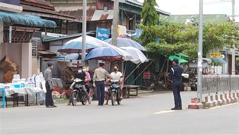 Stay At Home မြို့နယ်အဖြစ် သတ်မှတ်ကြေညာထားသည့် မိုးကောင်းမြို့နယ