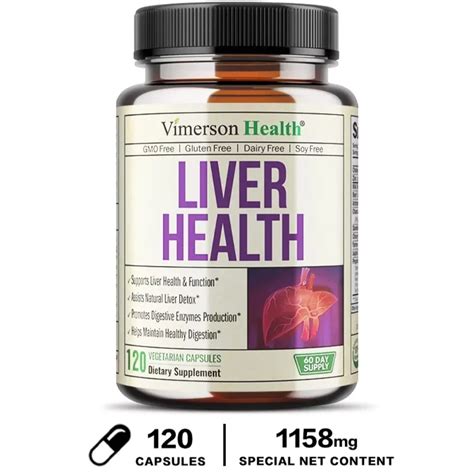 Добавка для улучшения функции печени Liver Health Vimerson Health, США ...