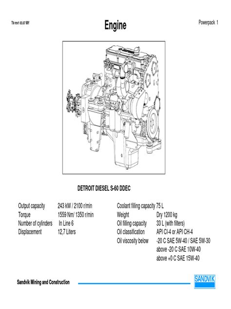 Powerpack Pdf Motor Oil Diesel Engine