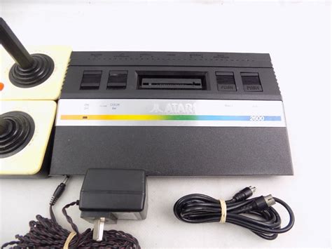 Atari 2600 Jr Console With Two Controllers And Cables Starboard Games
