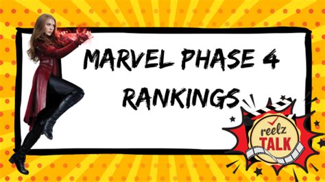 Create A Reelz Talk MCU Phase 4 Ranking Tier List TierMaker