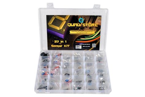 Sensor Kit For Arduino And Raspberry 37 In 1 Sensor Kit India Quad