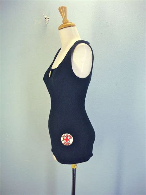 Vintage Lifeguard Suit Life Saving Swimsuit Bathing Suit Etsy