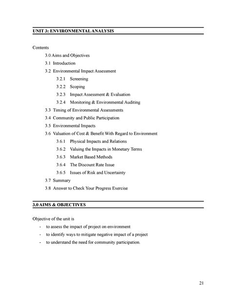 unit 3 assignments unit 3 environmental analysisunit 3
