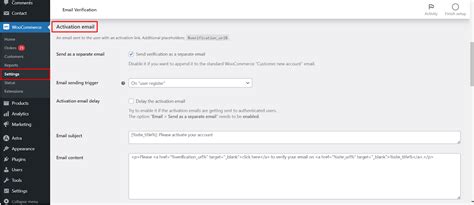 Customizing Woocommerce Email Verification Settings Wpfactory
