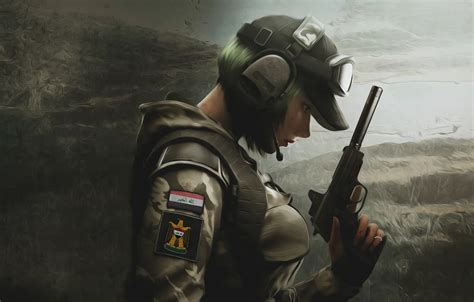 Wallpaper Polish Ela Bosak Video Game Characters Rainbow 6 Polish Women For Mobile And