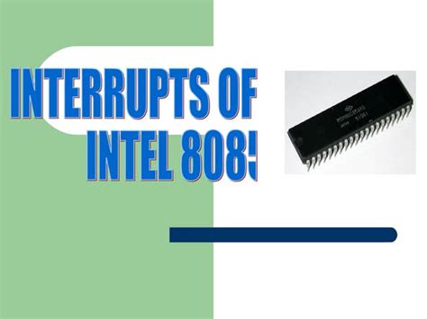 Interrupts Ppt