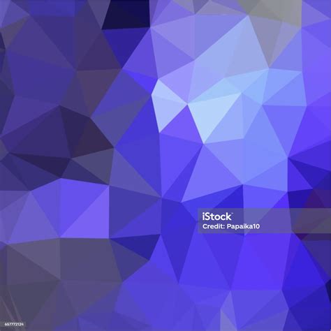 파란색과 회색 빛 및 로우 폴 리의 스타일에서 어두운 파편의 추상 배경 0명에 대한 스톡 벡터 아트 및 기타 이미지 0명 각도 공 스포츠 장비 Istock