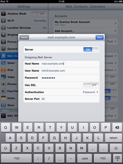 Set Up Your Imap Account On An Ipad