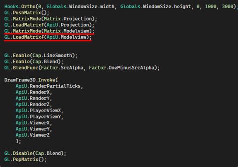 1283 Stack Overflow Due To Glmatrixmode And Glloadmatrixf Ropengl
