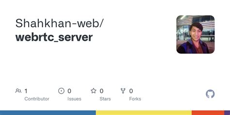 GitHub Shahkhan Web Webrtc Server