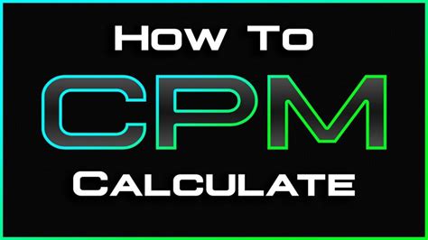 Video Thumbnail How To Calculate CPM Rates In Depth Froggy Ads