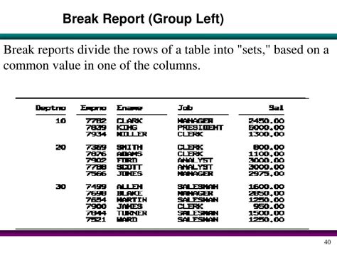 Ppt Oracle Reports Builder Powerpoint Presentation Free Download Id 6666116