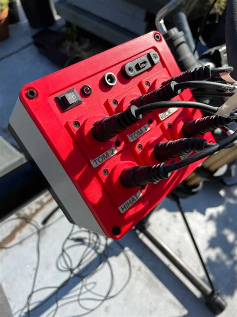 Esp32 Midi Drum Module By Thijs Triemstra Download Free Stl Model