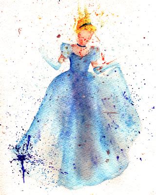 Cinderella Watercolor At Explore Collection Of