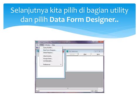 Membuat Data Base Pada Visual Basic 60 Pptx