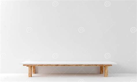 Product Placement Presentation Neutral Light Grey Wall White Wood