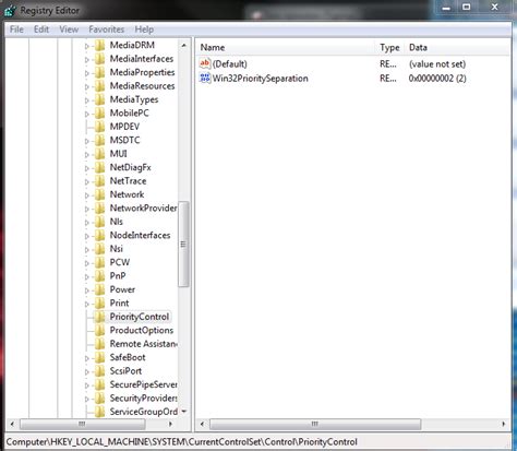 Win32priorityseparation Default Solved Windows 7 Forums