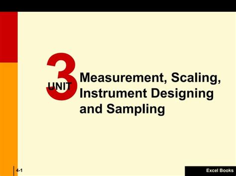 Scaling And Measurement Techniques Ppt