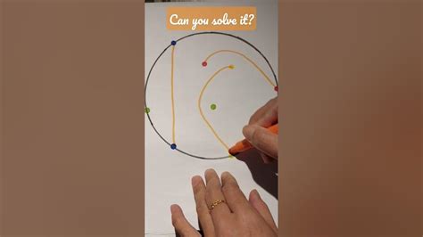 Connect The Same Color Dots Without Crossing The Lines How Connect